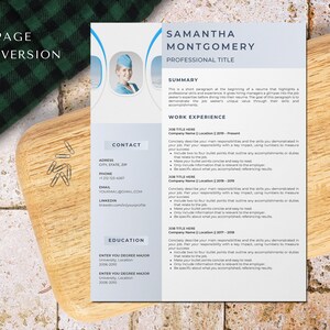 Flight Attendant Resume Template for Canva, Stewardess Resume, Aviation ...