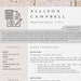 Professional Accountant Resume Template for Word, Accountant Assistant ...