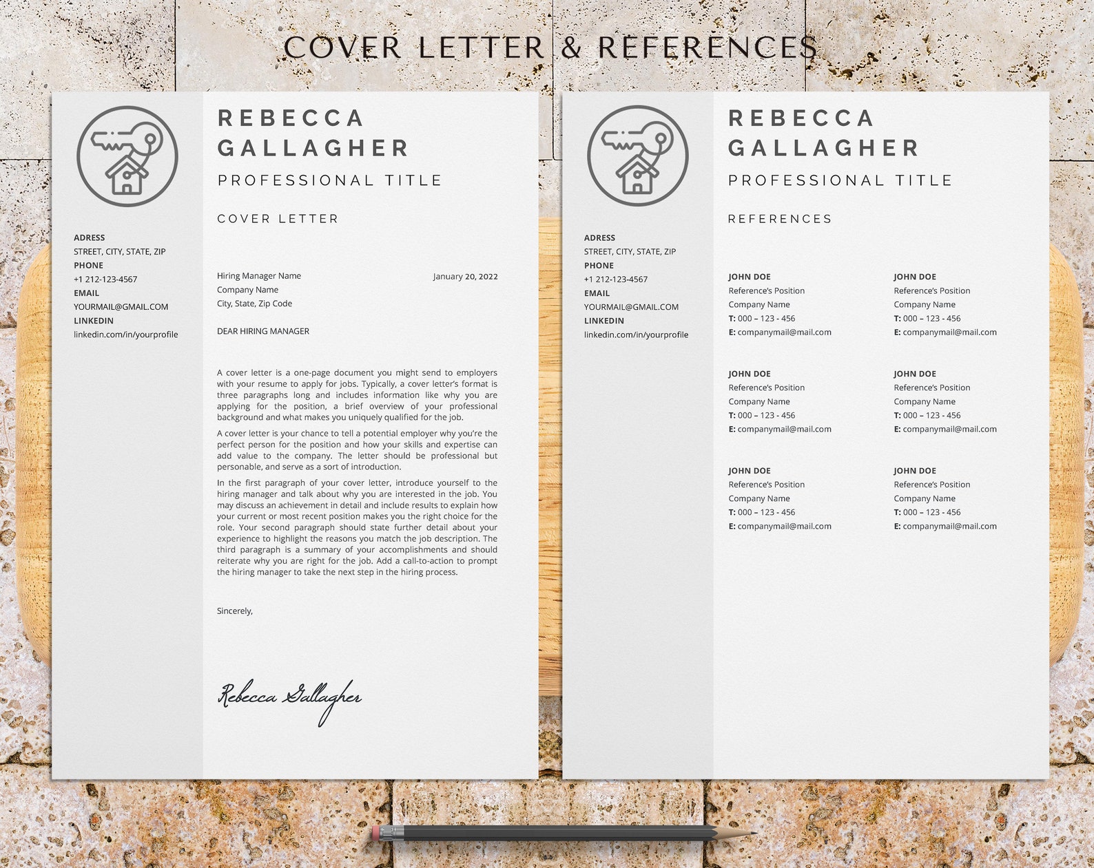 Leasing Consultant Resume Template for Word, Realtor, Real Estate ...