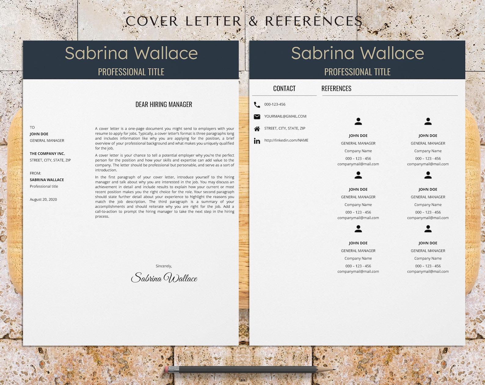 Harvard & Yale Resume Template for Google Docs, Federal Government ...