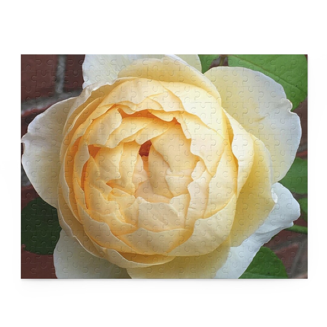 Peony Puzzle Plant Lovers Puzzle - Etsy