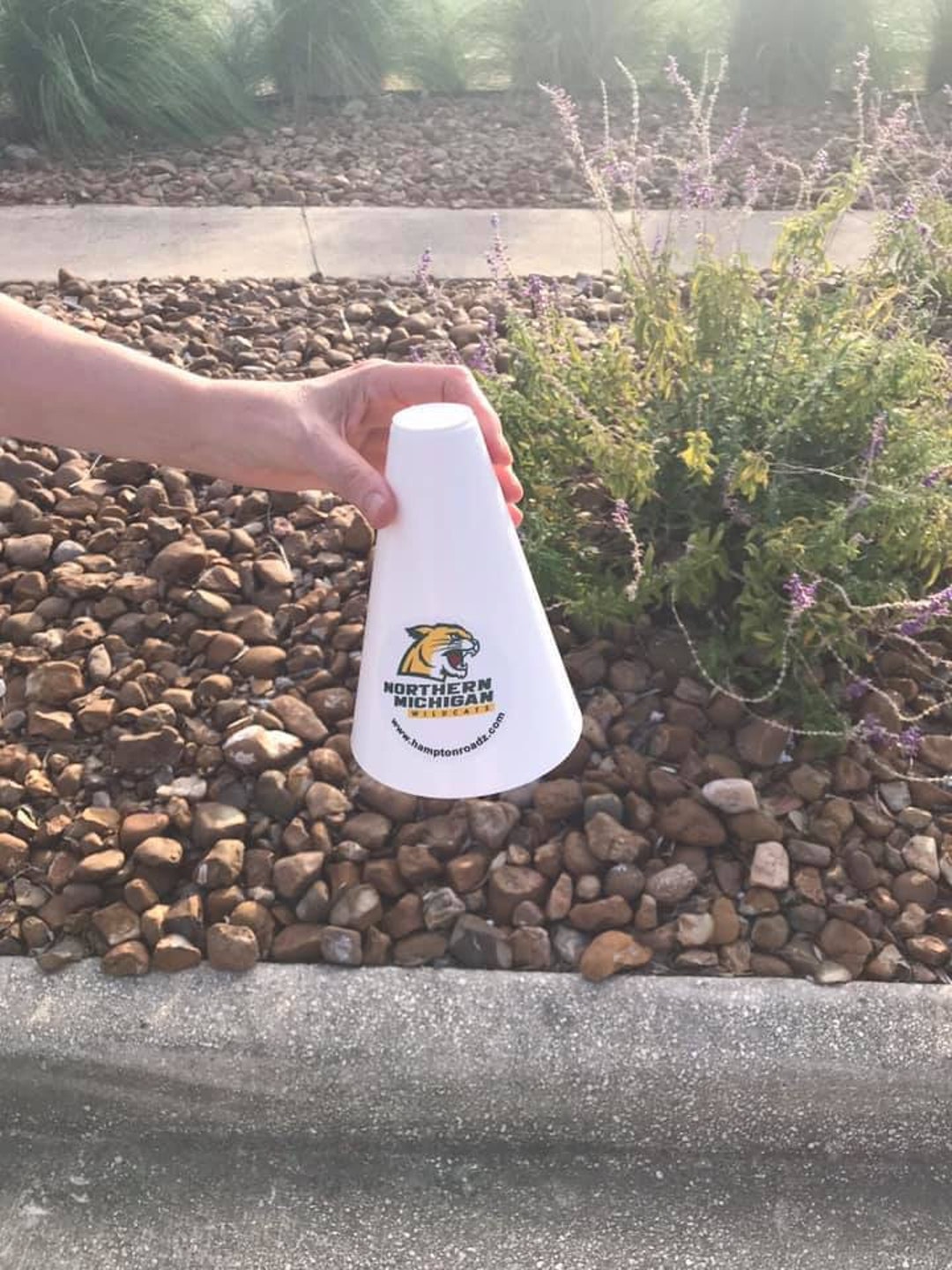 Megáfono de 8" del norte de Michigan (blanco) - Etsy España