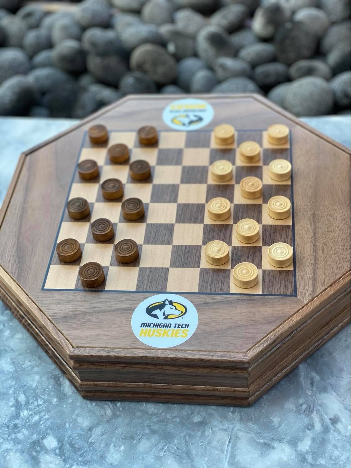 Michigan Tech University Chess Set - Etsy