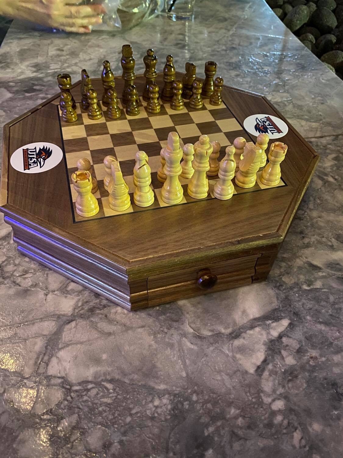 UTSA Rowdy Chess Set - Etsy