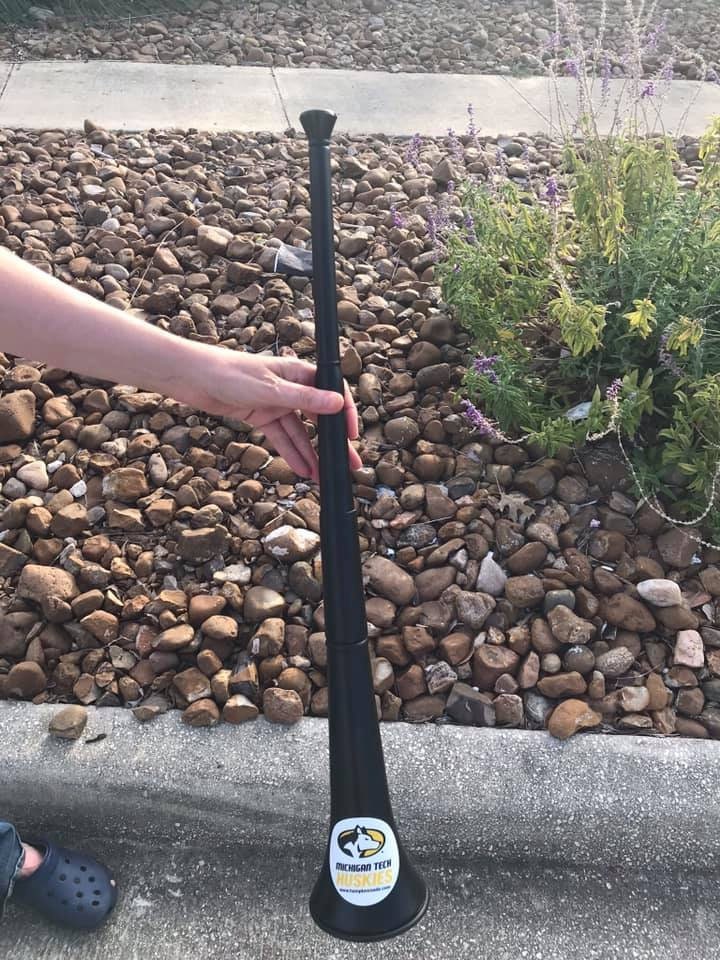 Michigan Tech University Stadium Horn (black) - Etsy