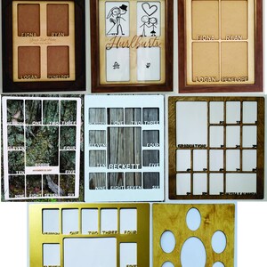 Baby First Year Personalized 11x14 Picture Frame Inserts Newborn Photos ...