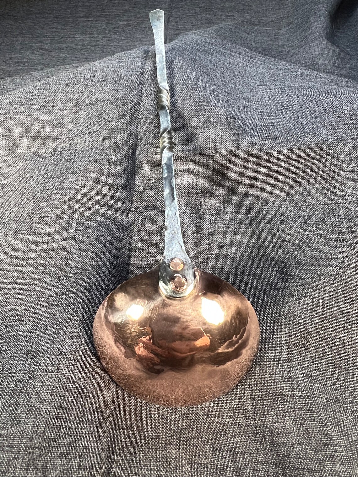 Hammered Copper Spoon - Etsy