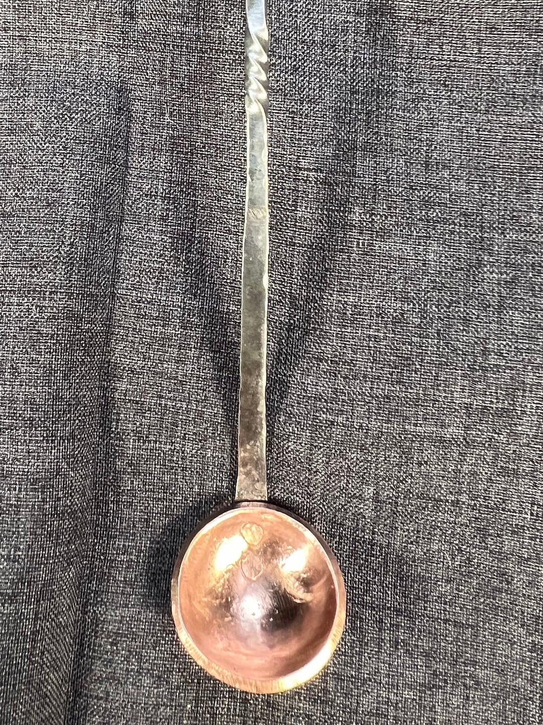 Hammered Copper Spoon - Etsy
