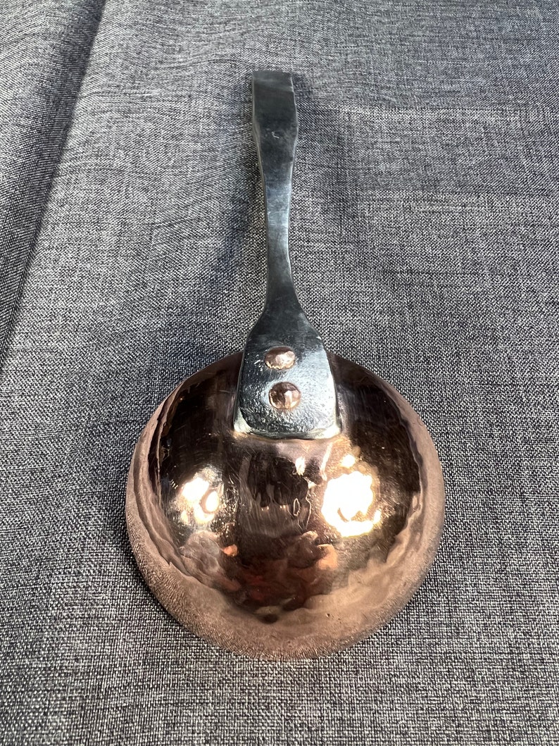 Hammered Copper Spoon - Etsy