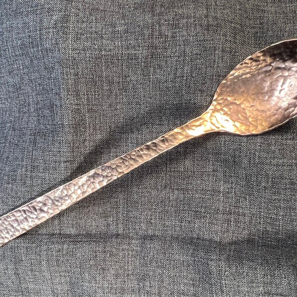 Copper Serving Spoon - Etsy