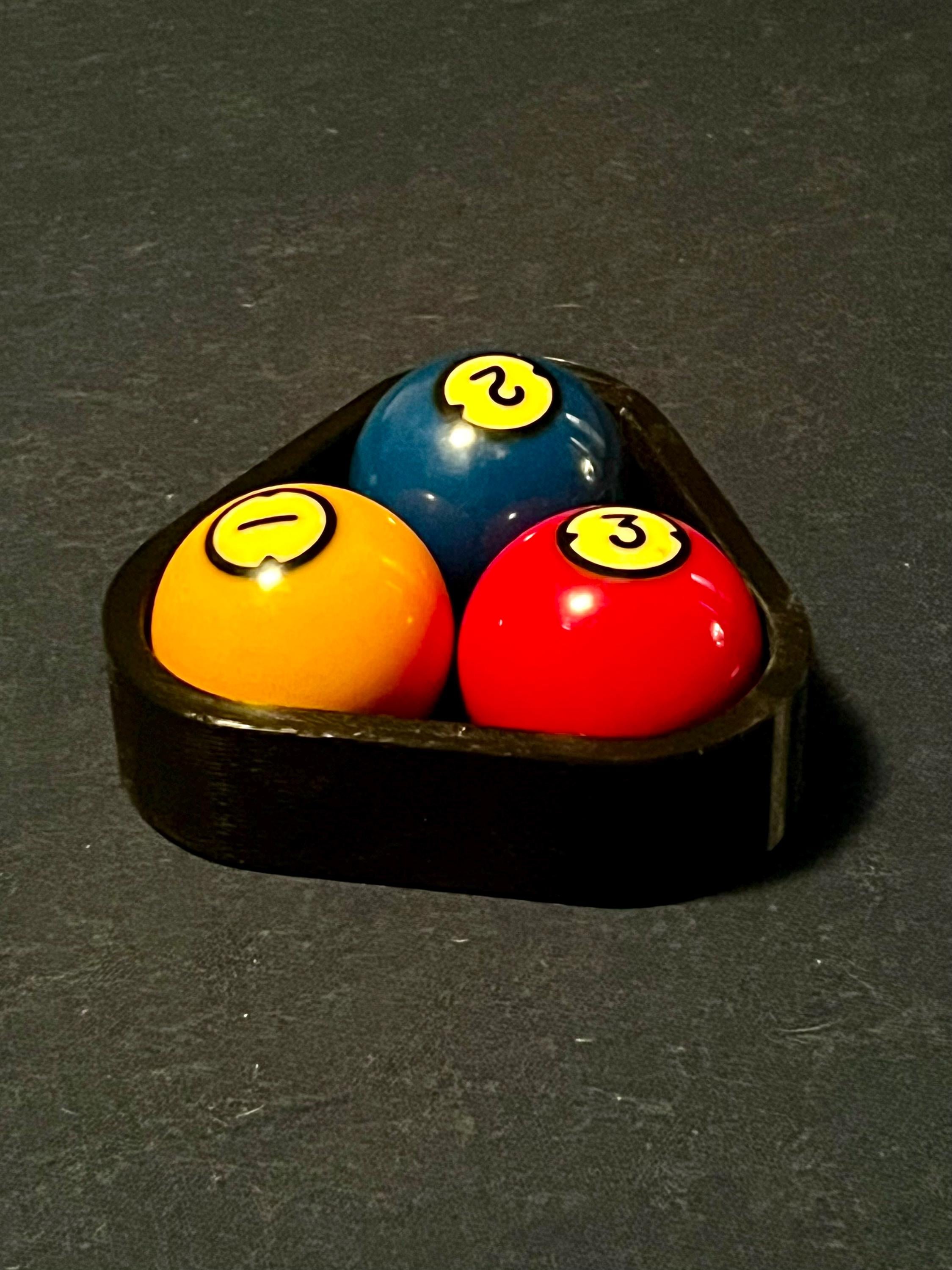 3 Ball Billiards Triangle - Etsy