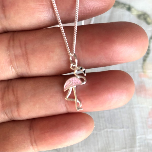 Flamingo Necklace - Etsy