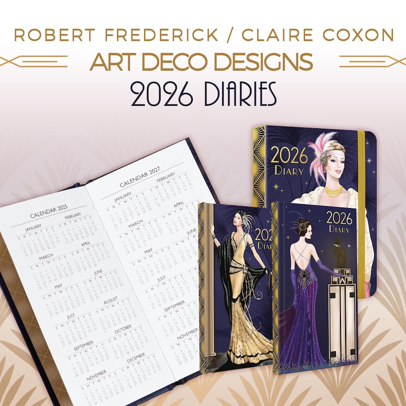 Art Deco Diaries 2026 - Robert Frederick Claire Coxon Original Artwork ...