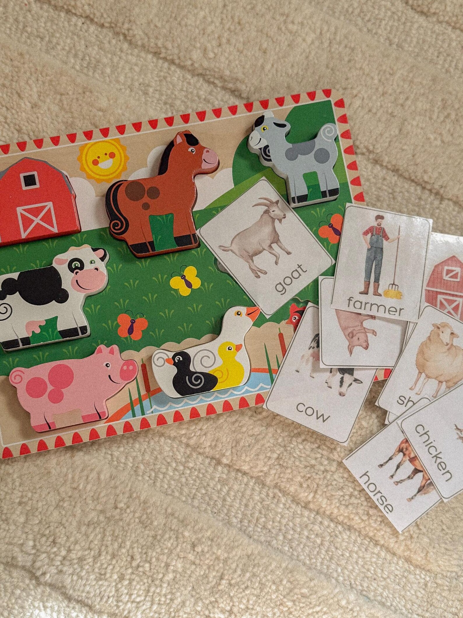 Farm Cards | Toddler + Preschool Education | Digital Download | Toddler ...