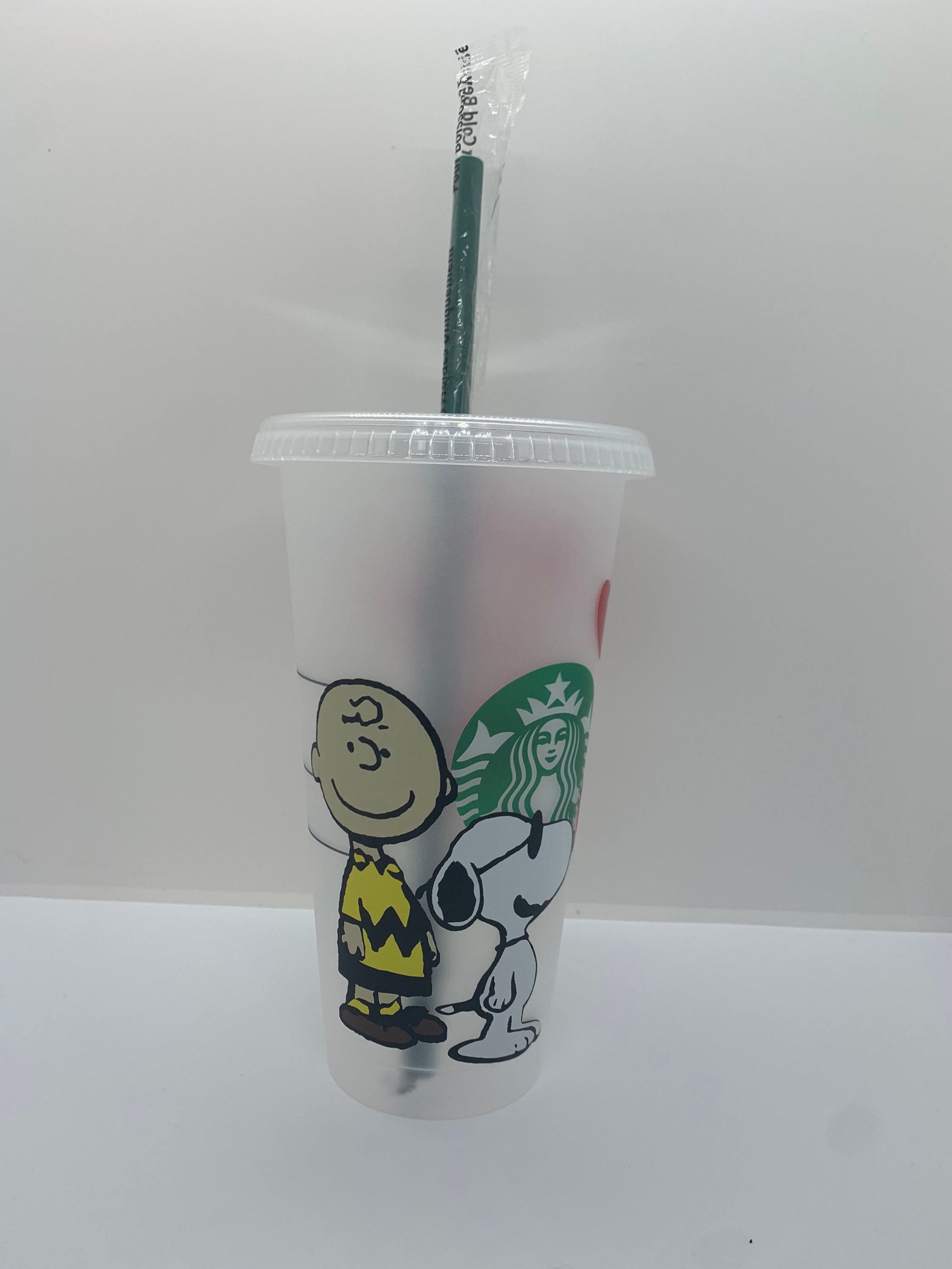 SNOOPY STARBUCKS COLDCUP - Etsy