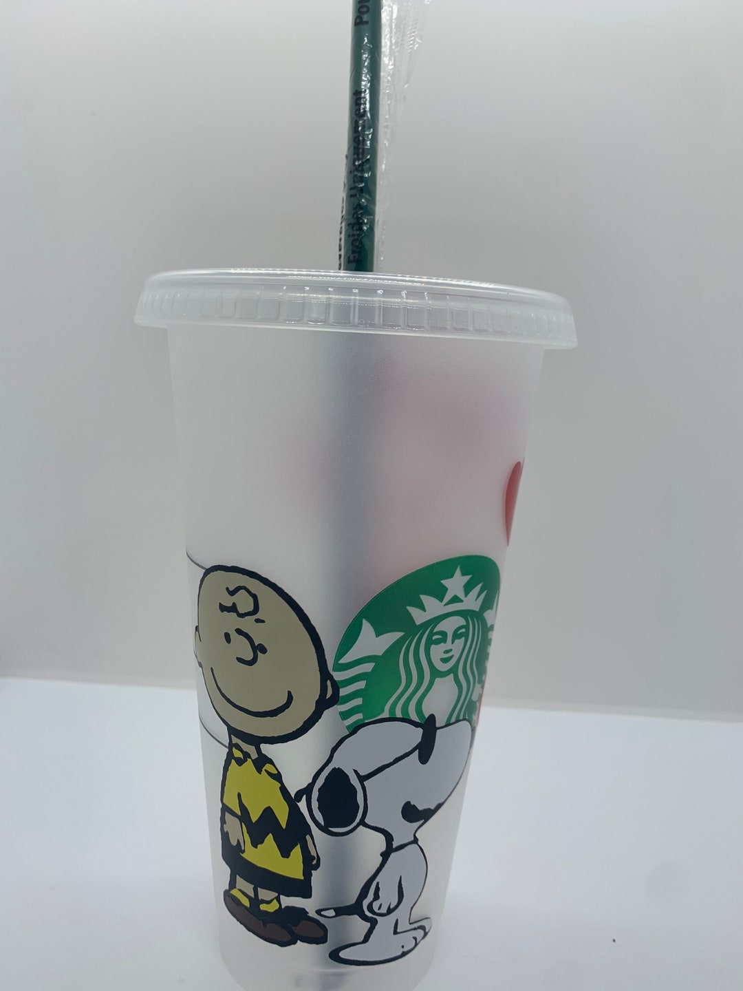 SNOOPY STARBUCKS COLDCUP - Etsy