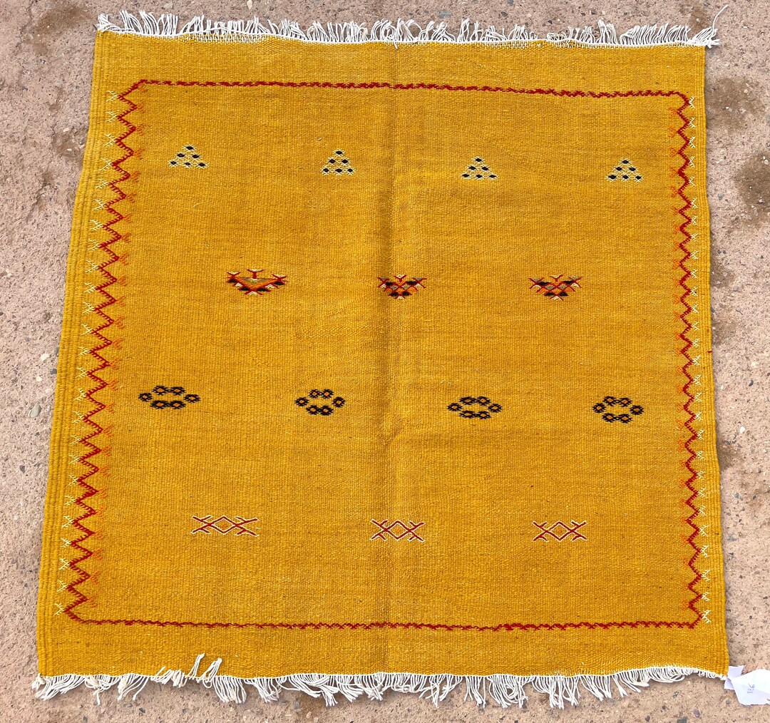 Custom Moroccan Rug Moroccan Yellow Rug Yellow Rugs - Etsy