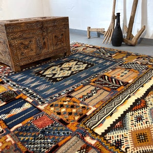 CUSTOM MOROCCAN RUG - Glaoui Rug Handmade With All Sizes, Geometric Rug ...