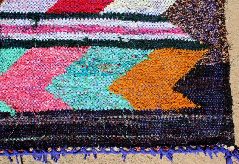 Berber Moroccan 8.5x2.6 Feet Runner Boucharouit Hallway Flat - Etsy