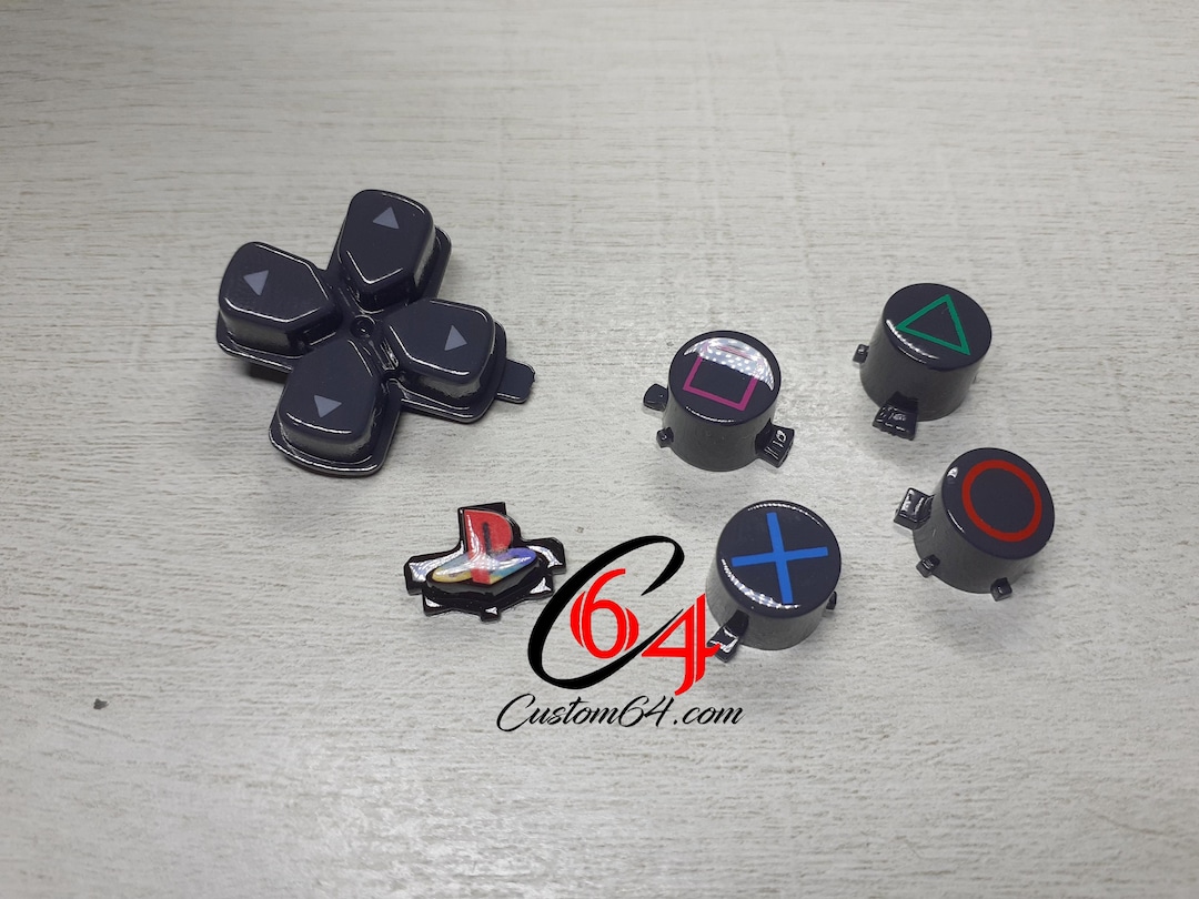 Vintage Glossy Ps5 Button Playstation 5 - Etsy