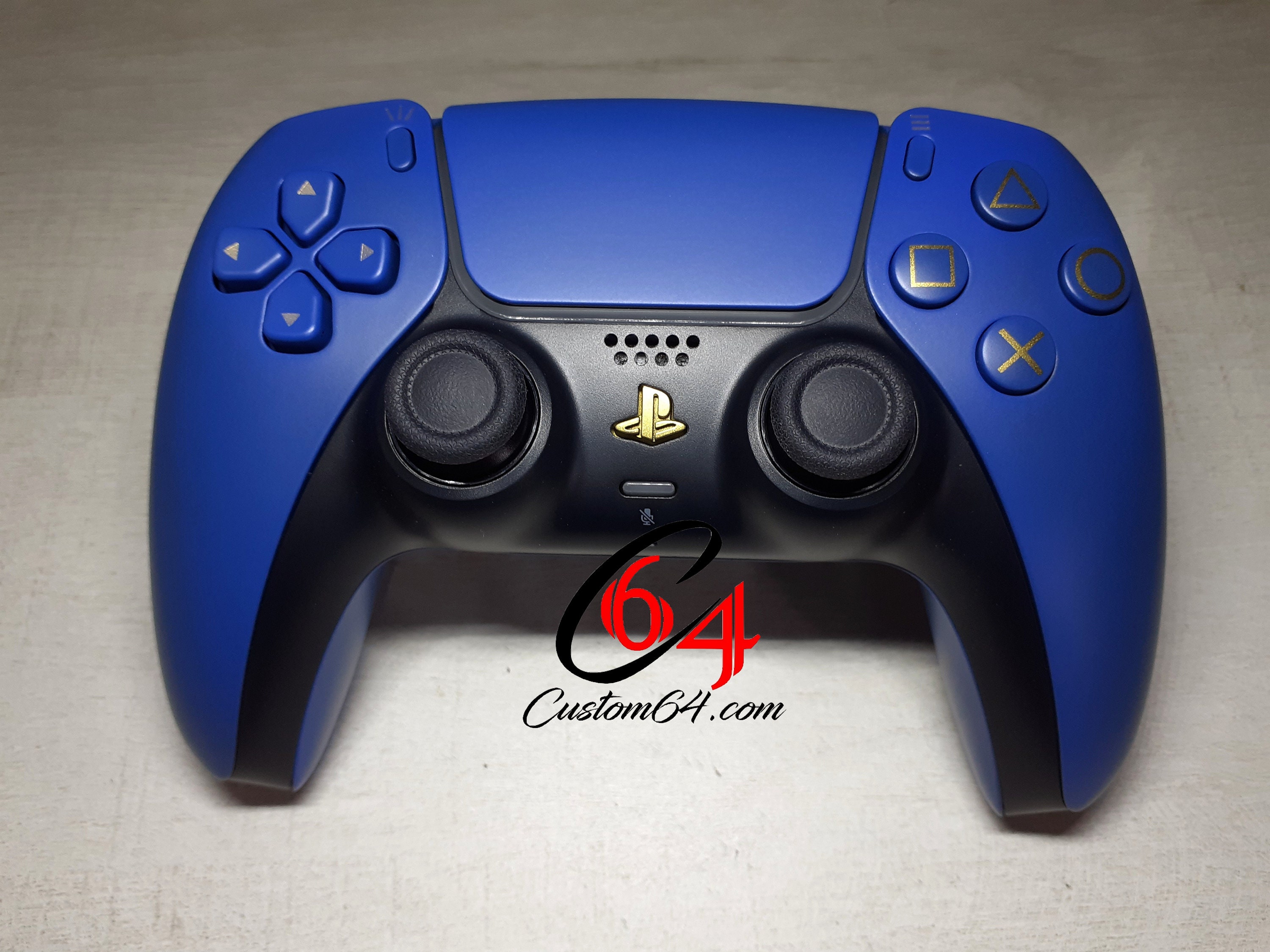 Ps5 dualsense controller SONY new custom vintage Gold ps2 matte ...