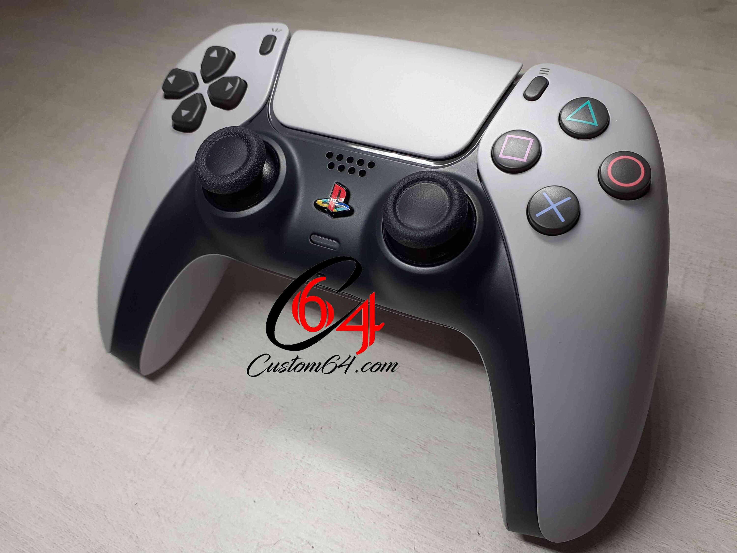 Controller ps5 dualsense sony neue custom vintage PS1 matt | Etsy