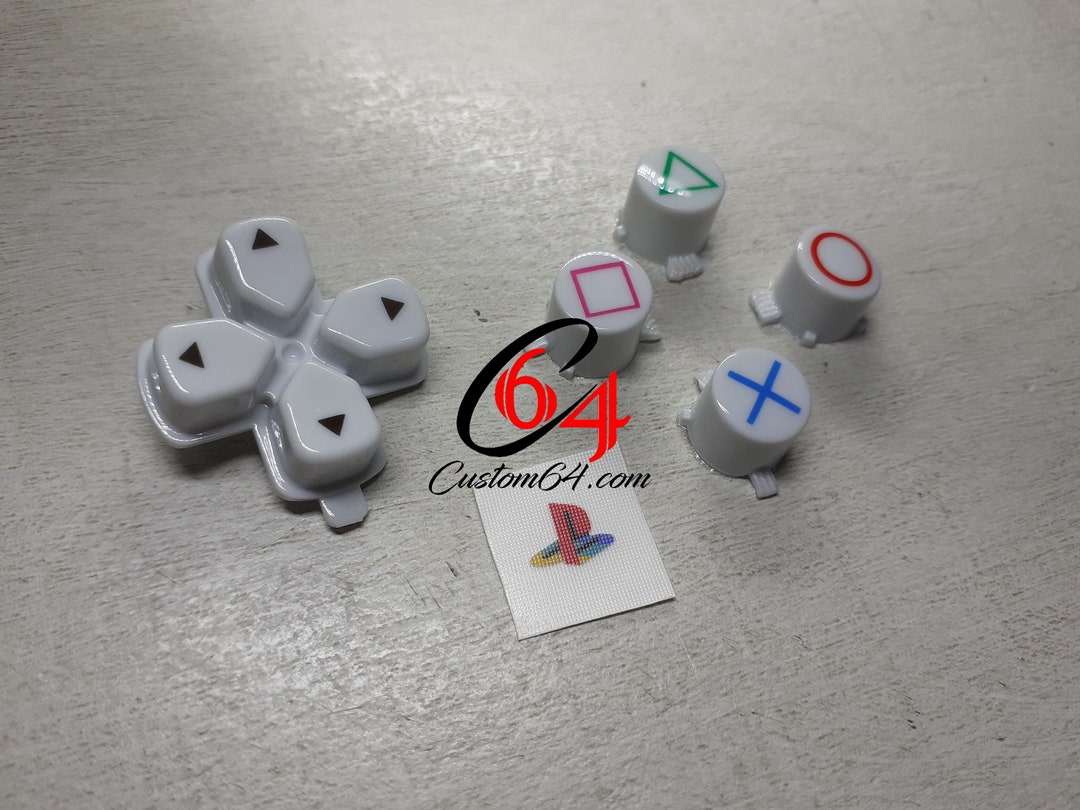 Vintage White Ps5 Button Playstation 5 - Etsy