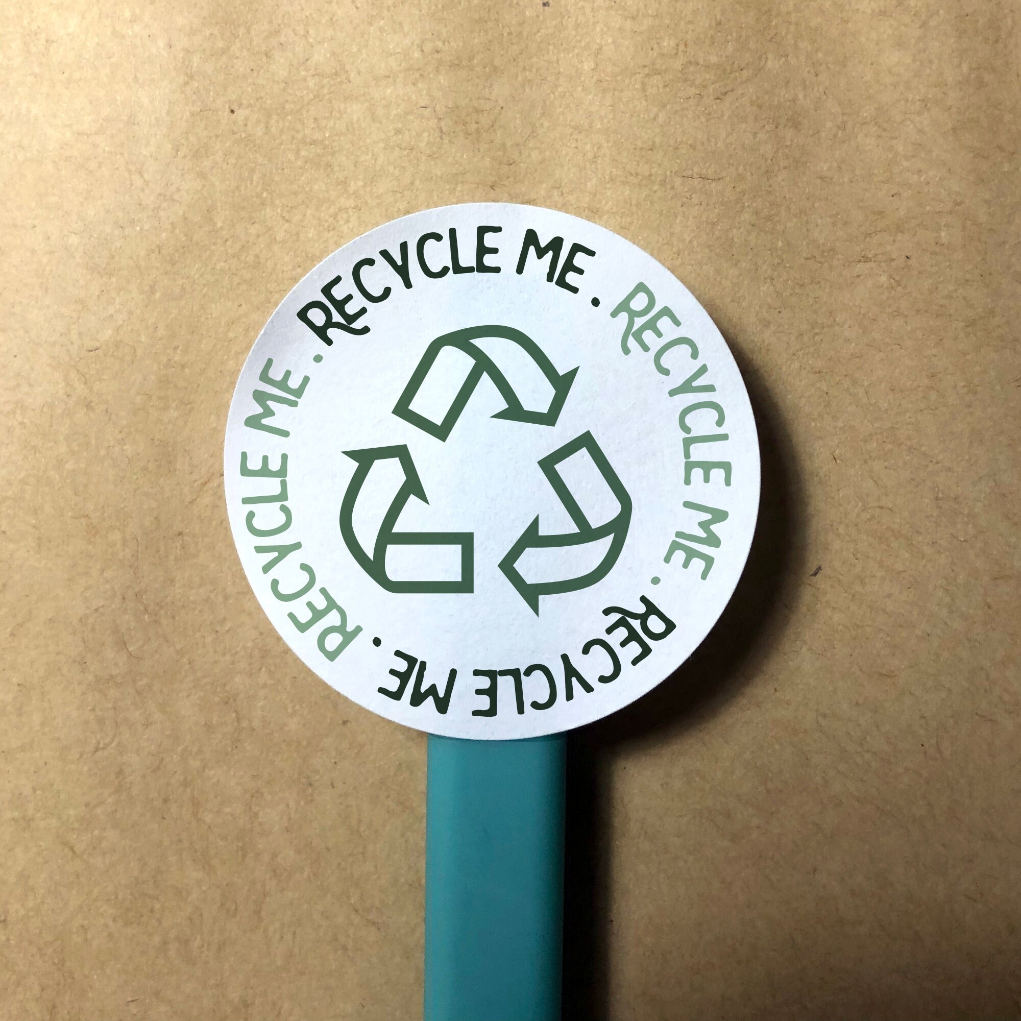 Recycle Me Stickers Eco-friendly Packaging please Recycle | Etsy UK