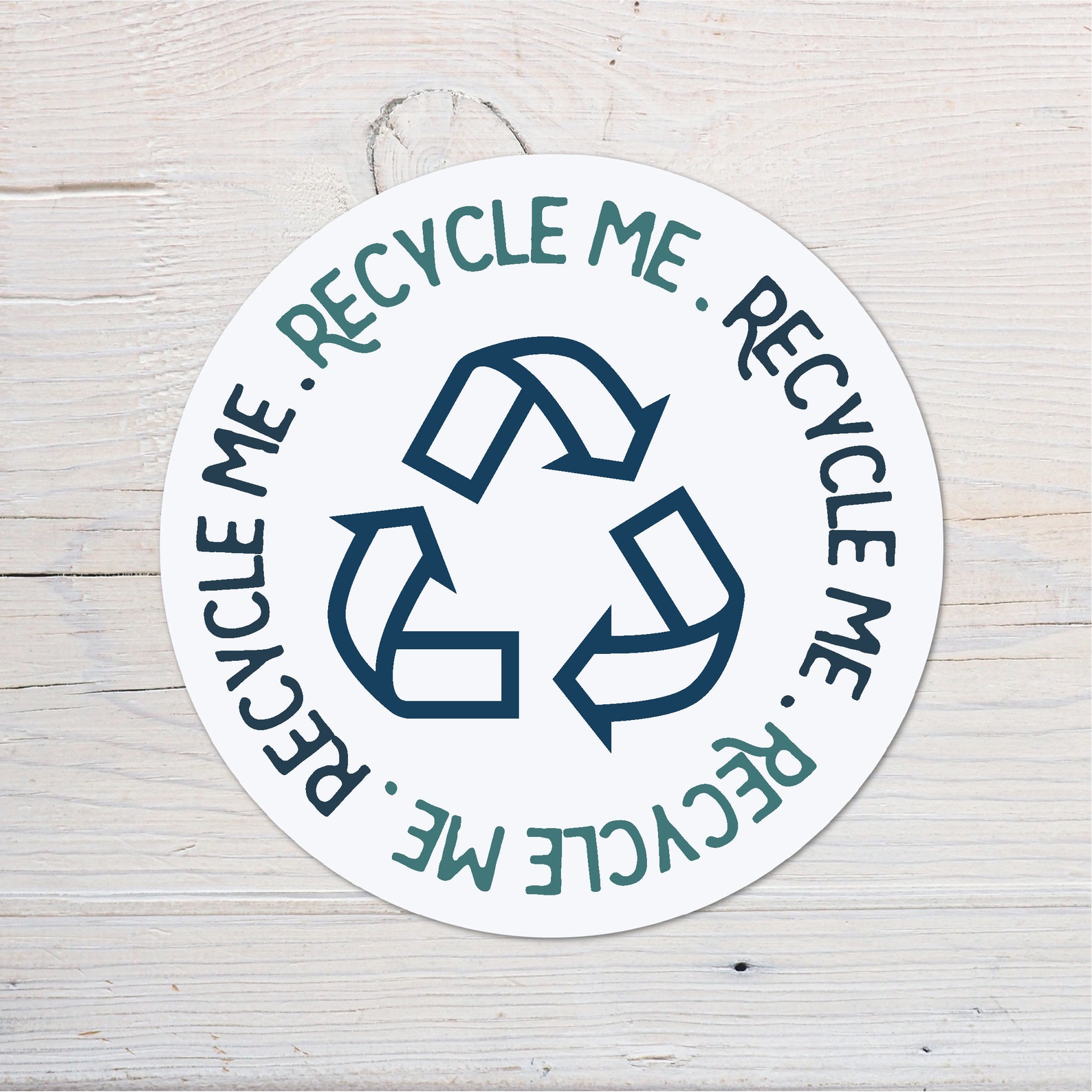 Recycle Me Stickers, Eco Friendly Packaging Supplies, Recyclable Labels ...