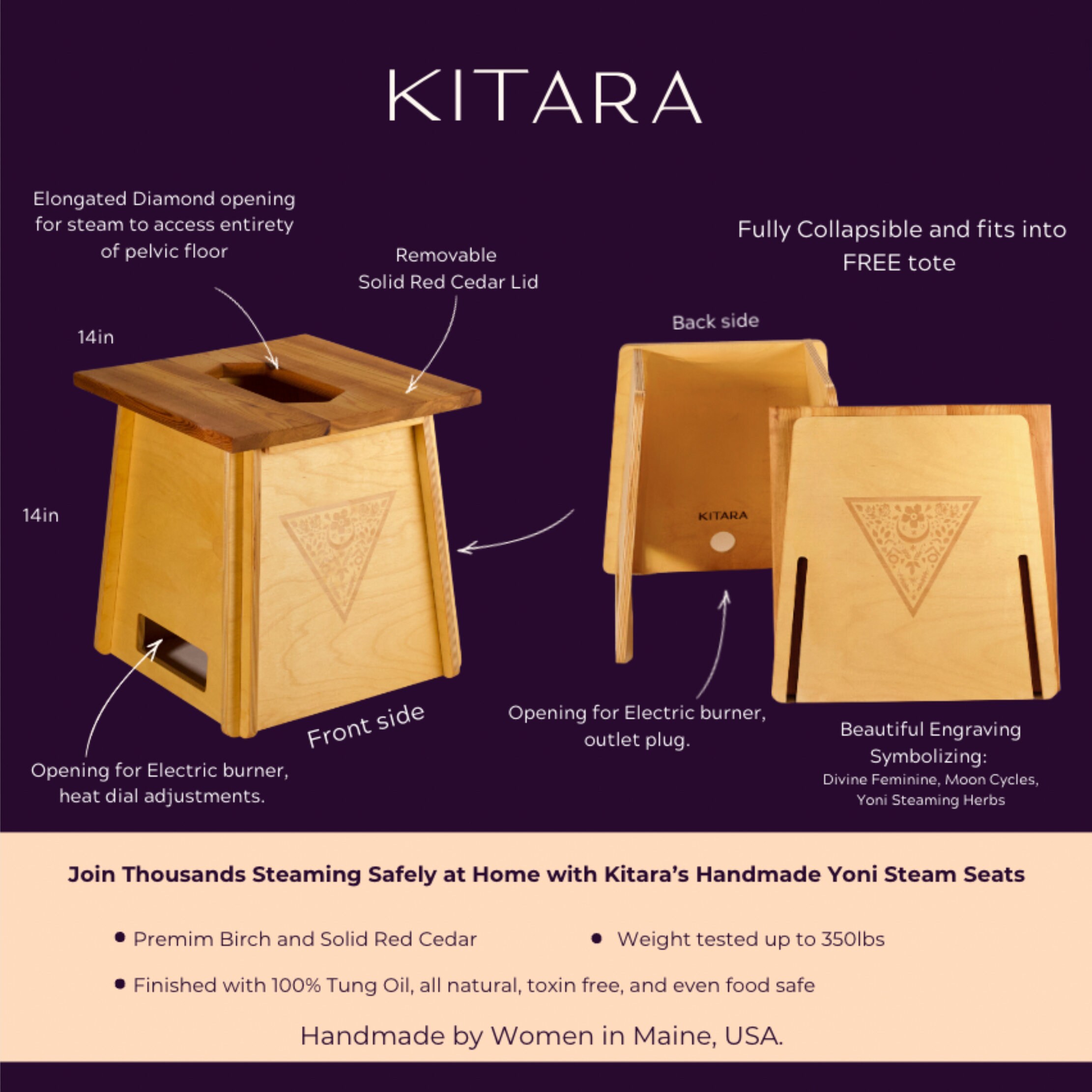 Yoni Steam Seat Yoni Steam Yoni Steam Chair Yonisteam Chair Yoni Steam Box Vaginal Steaming ...