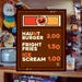 Retro Halloween Menu Sticker: Spooky Snack Bar Vinyl Decal - Etsy