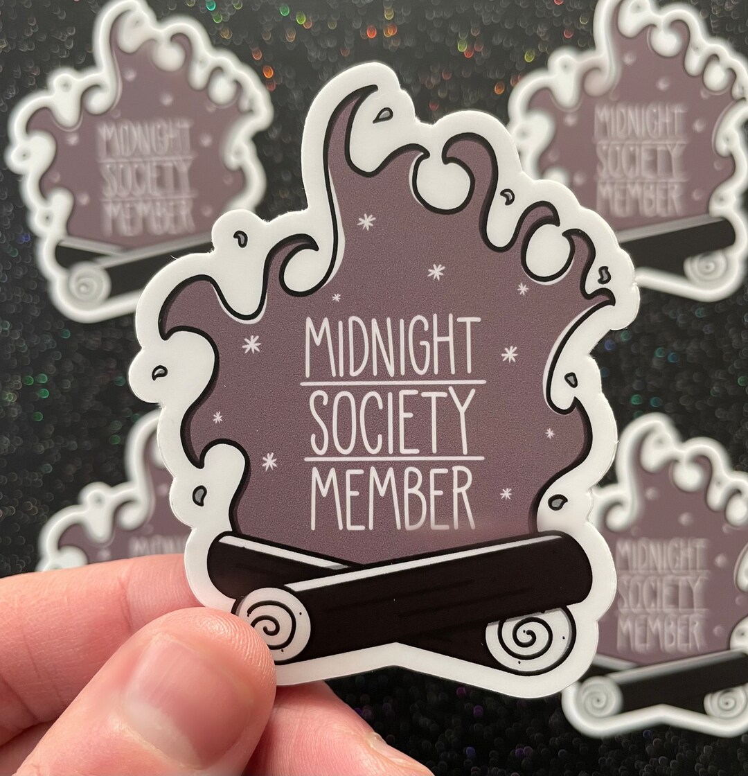 Midnight Society Sticker | SNICK Sticker | Spooky Campfire Sticker ...