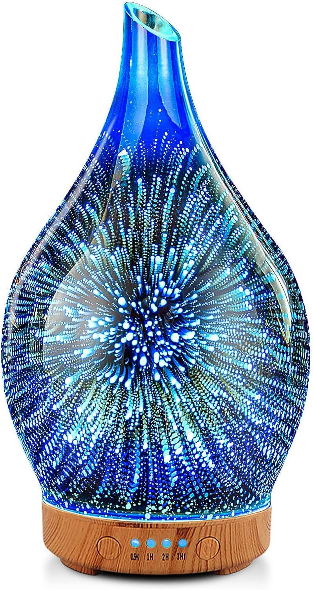 Essential Oil Diffuser 3D Glass Aromatherapy Ultrasonic - Etsy