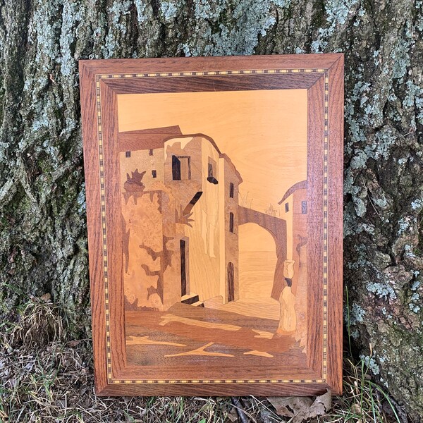 Wood Inlay Picture - Etsy