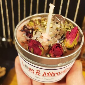 LOVE / ATTRACTION / INTENTION / Spell Candle/ Ritual Candle ...