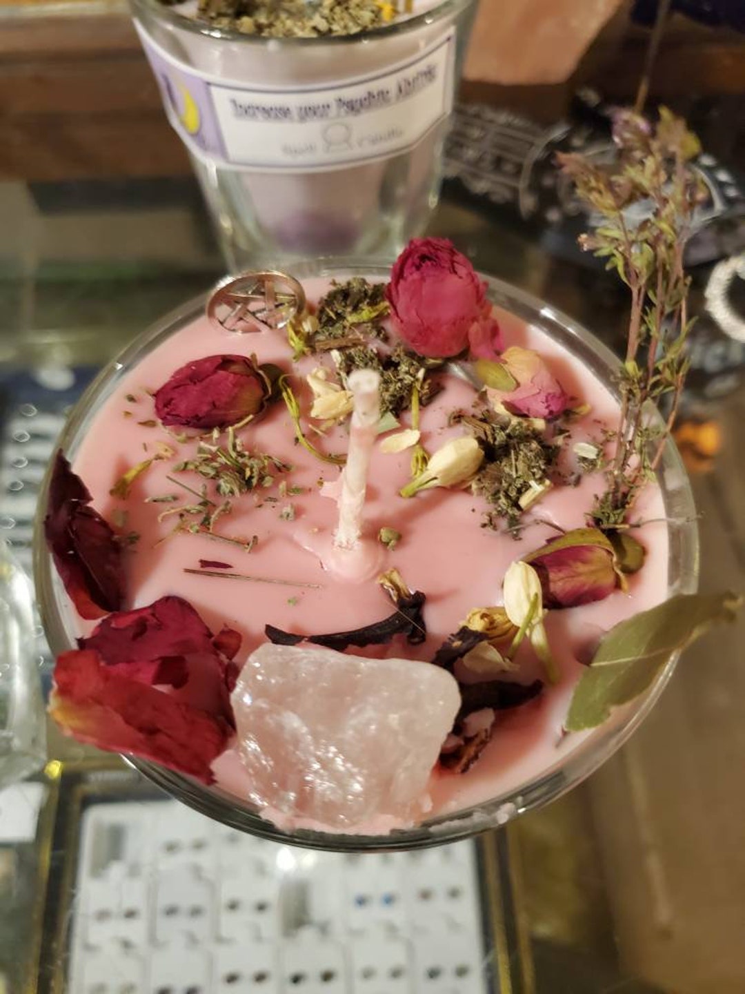 LOVE / ATTRACTION / INTENTION / Spell Candle/ Ritual Candle ...