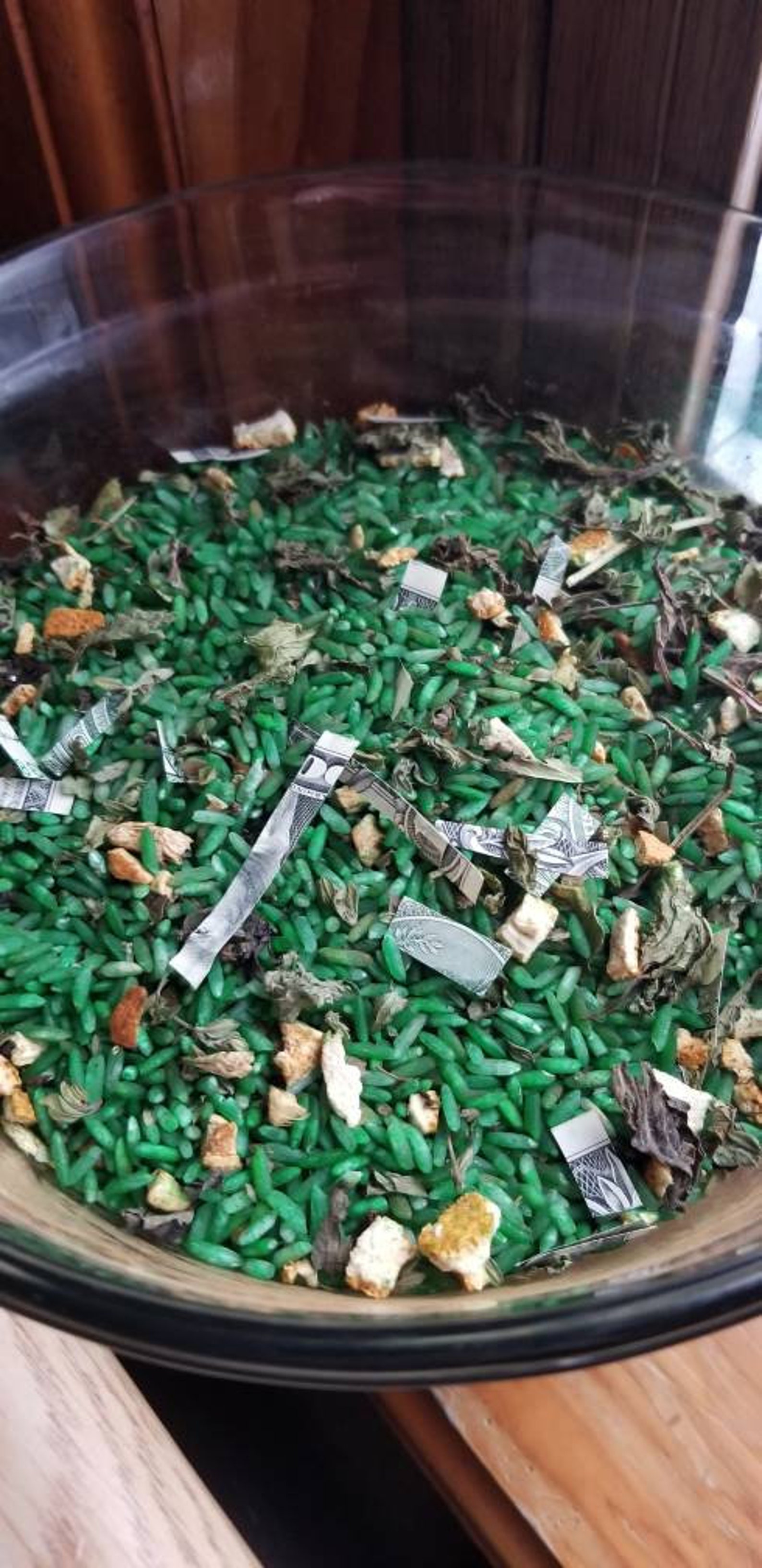 MONEY PROSPERITY RICE / Portable Manifestation / Hoodoo / | Etsy