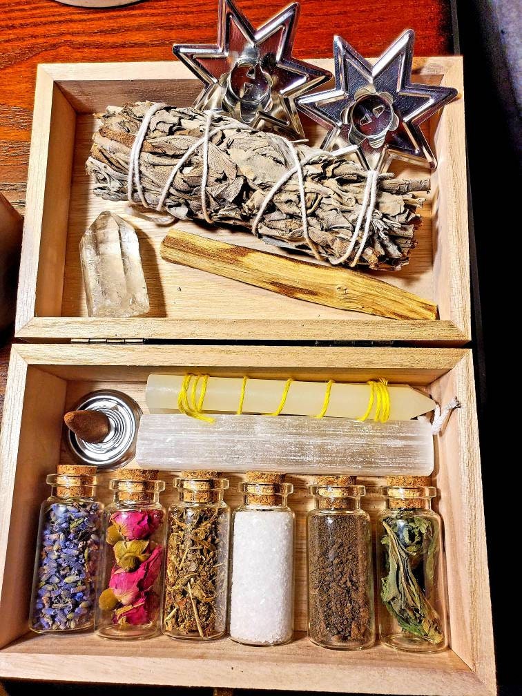 WITCH BOX / Travel Altar / Box Kits / Witchcraft / Wicca / | Etsy