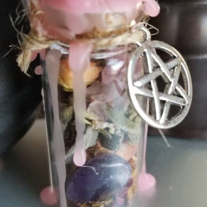 LOVE SPELL JAR / Attraction / Witchcraft / Wicca / Pagan / Hoodoo ...