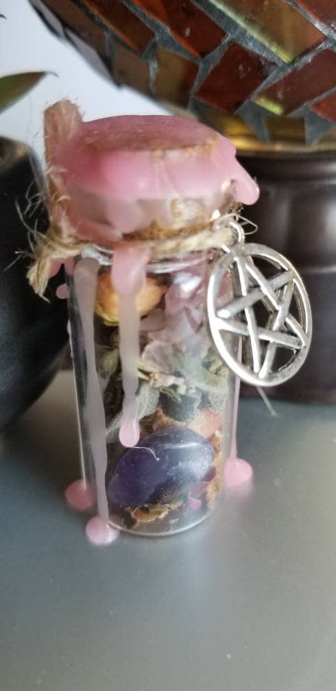 LOVE SPELL JAR / Attraction / Witchcraft / Wicca / Pagan / Hoodoo ...
