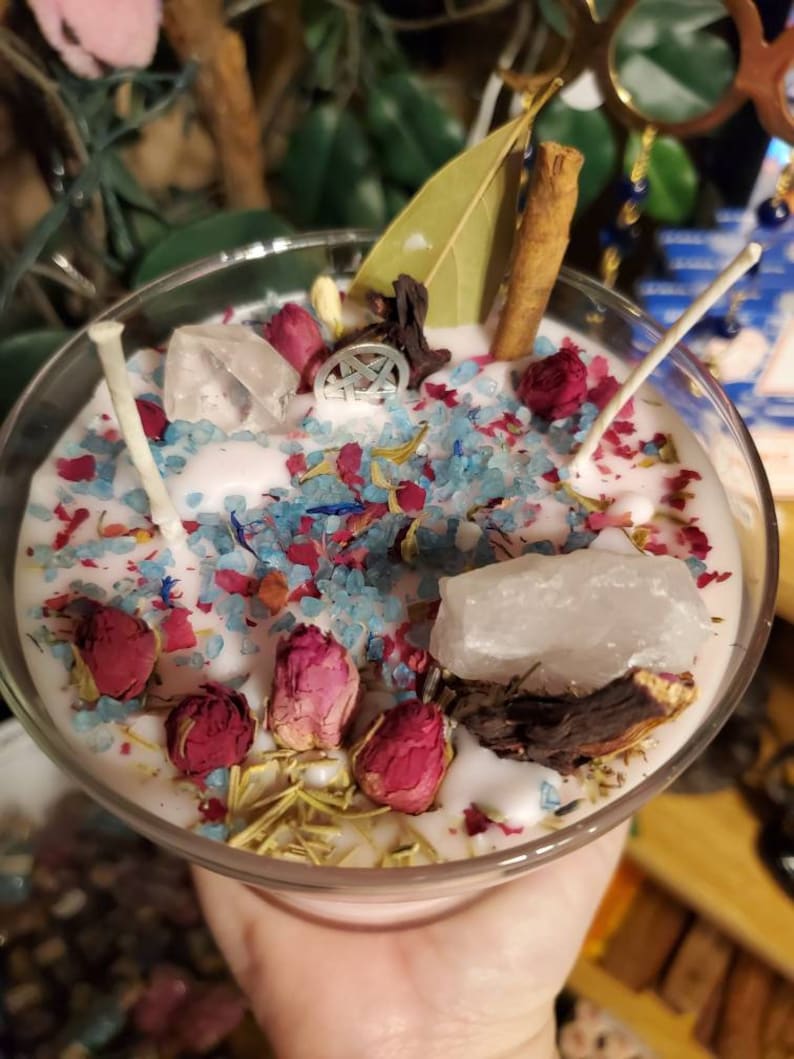 LOVE / ATTRACTION / INTENTION / Spell Candle/ Ritual Candle / | Etsy