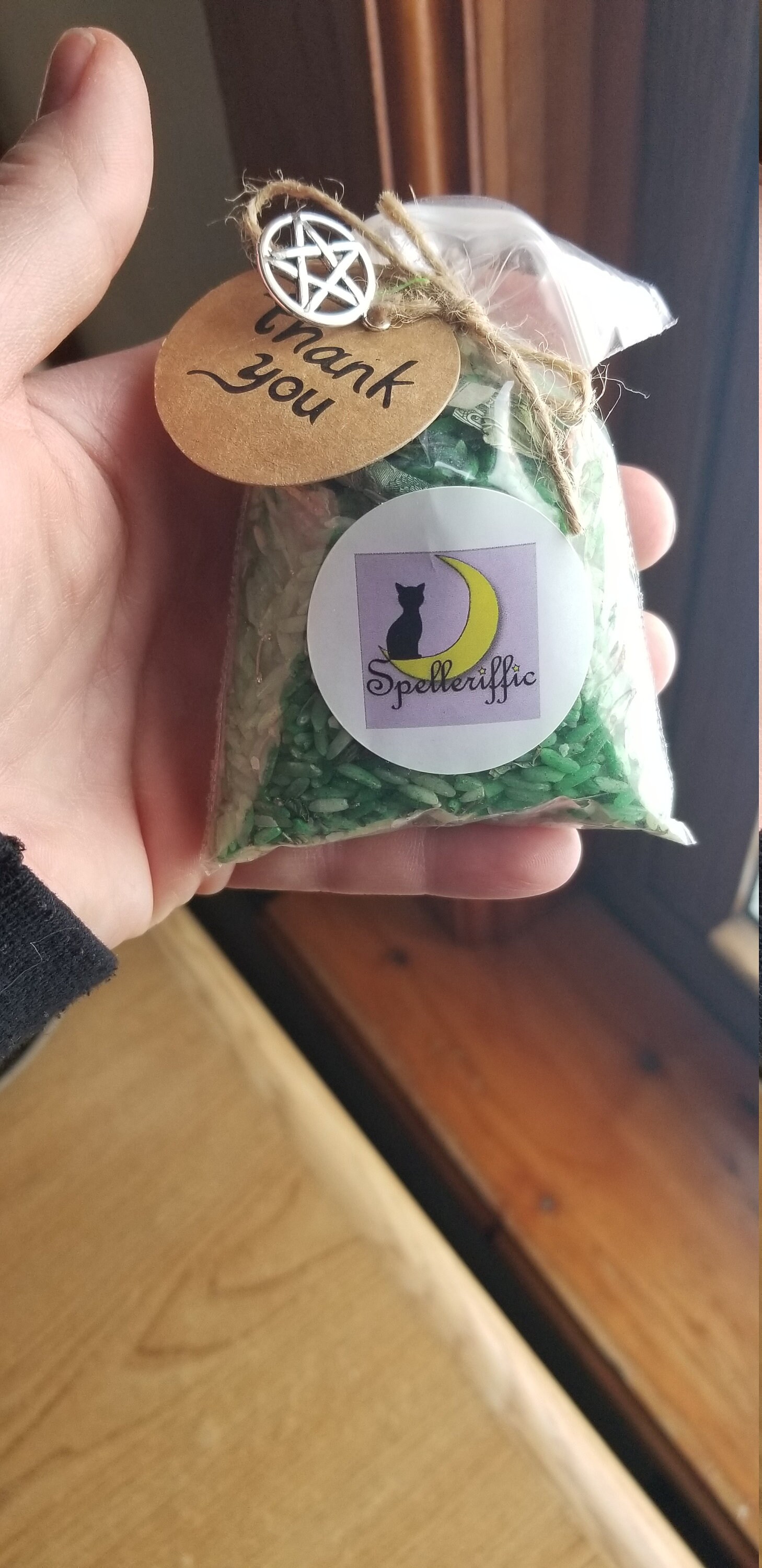 MONEY PROSPERITY RICE / Portable Manifestation / Hoodoo / Santeria ...