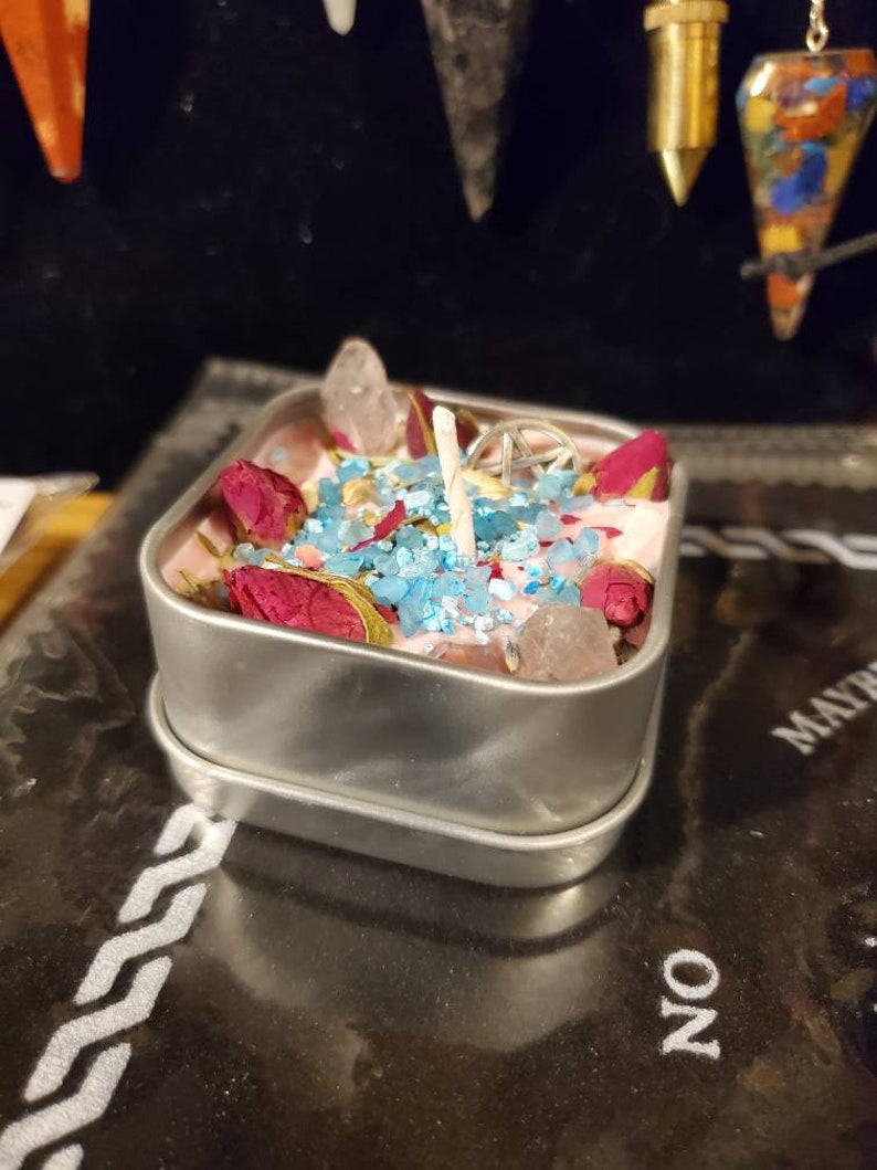 LOVE / ATTRACTION / INTENTION / Spell Candle/ Ritual Candle / - Etsy