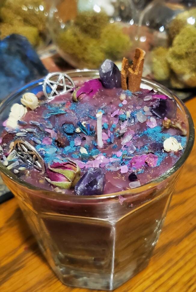 LOVE / ATTRACTION / INTENTION / Spell Candle/ Ritual Candle / | Etsy