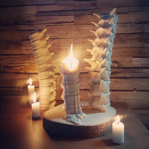 Spine Candle - Etsy
