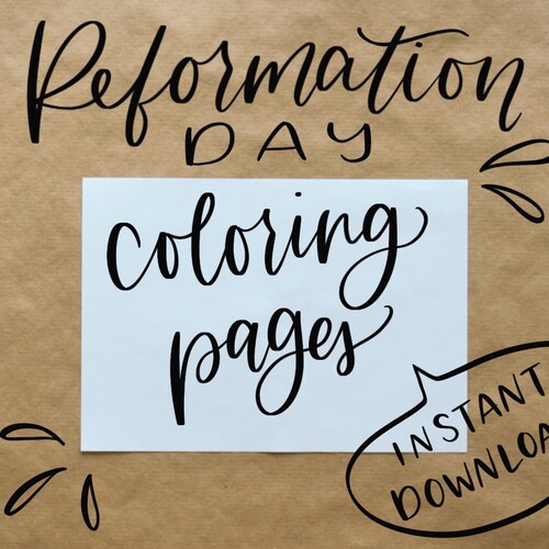 Martin Luther Coloring Pages Reformation Clothing