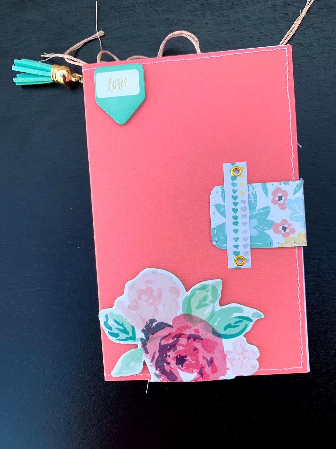 Wallet Style Picture Booklet Mini Book With Pockets and Tags - Etsy UK