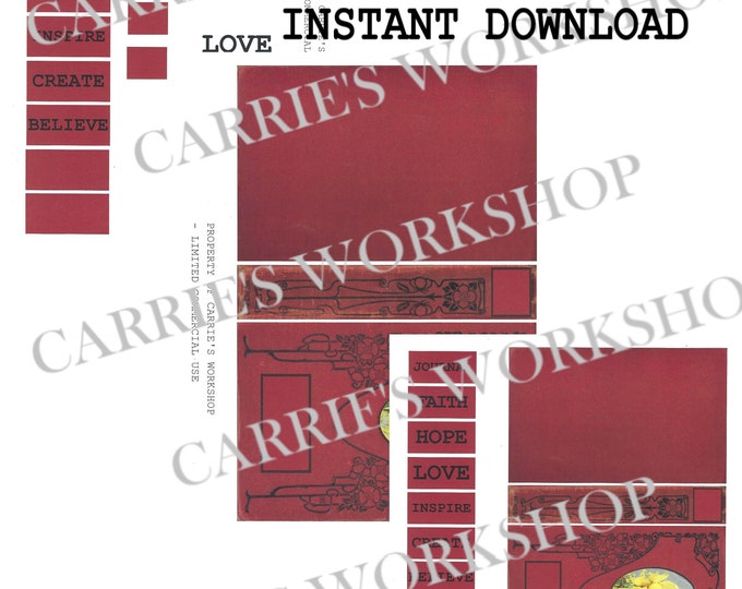 Vintage Notebook Covers, Printable Notebook Covers, Pocket Book Covers ...