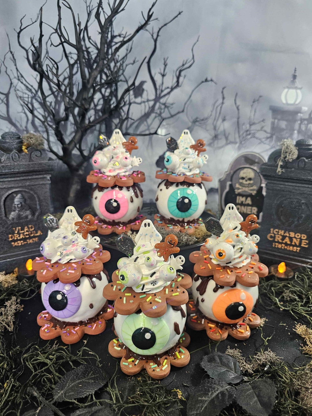 Eyeball Smores, Halloween Decoration, Spooky Smores, Pink Halloween ...