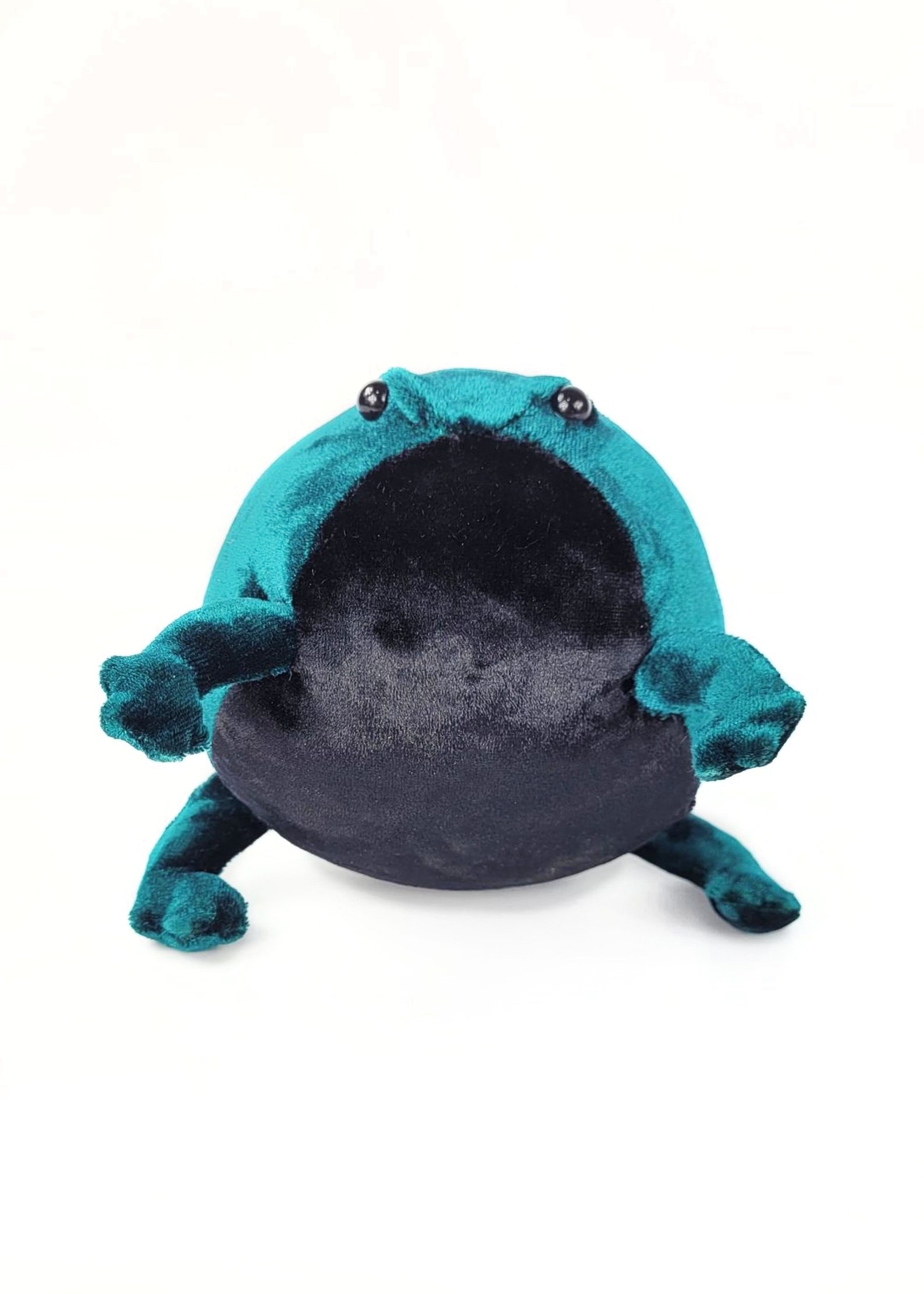 Angry Rain Frog Plushie With Squeaker Grumpy Frog Stuffy - Etsy